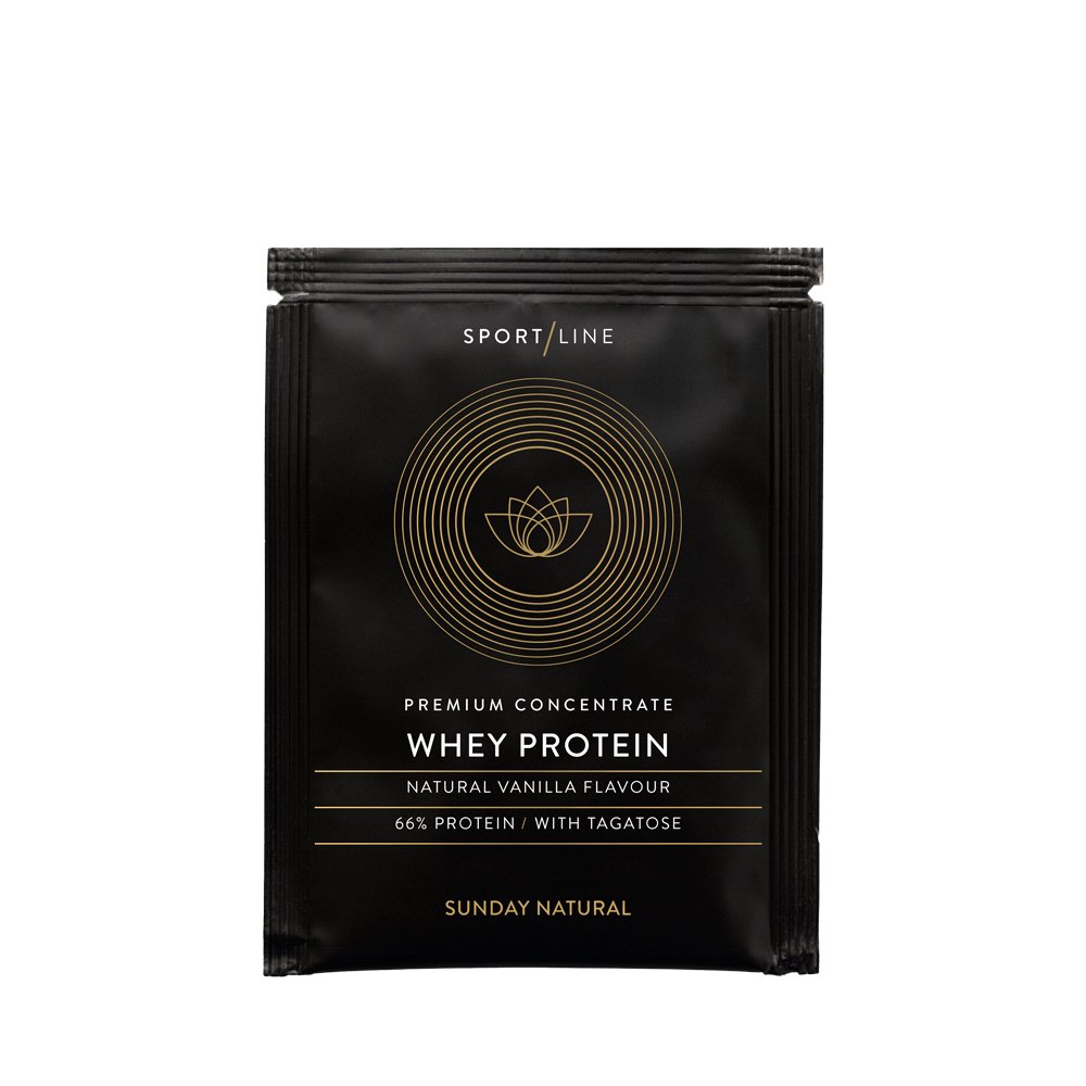 Whey Eiwit Premium Natural Vanilla 30 g Proefverpakking